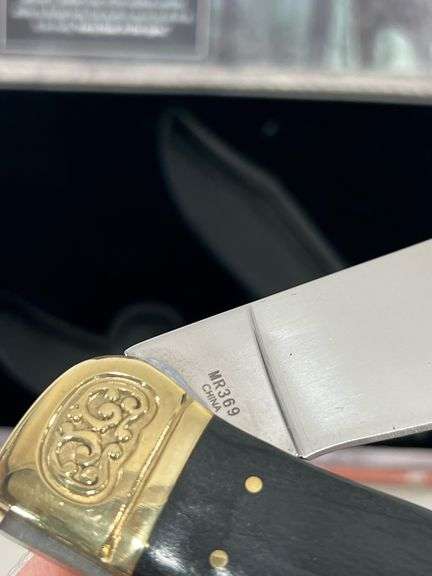 MARBLES Wildlife Collector Series Turkey Pocket Knife - Black And Gold ...