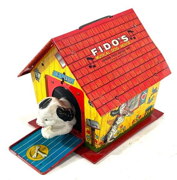 Vintage FIDO’s Musical Dog House - Black And Gold Auctions