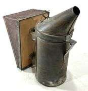 Vintage Bellows - Woodman Bee Smoker & Fireplace Bellow - Black And ...