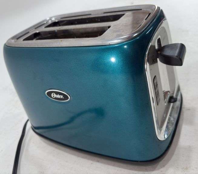 Oster® 2-Slice Toaster- Turquoise - Black And Gold Auctions