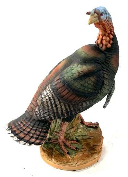 Andrea by Sadek “Wild Male Tom Gobbler Turkey” - Black And Gold Auctions