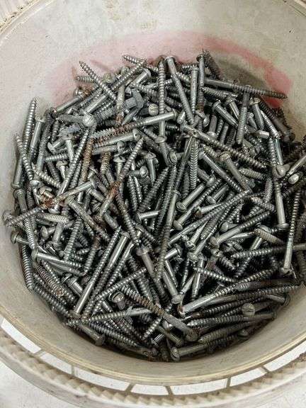 Bucket Full of Screws - Black And Gold Auctions