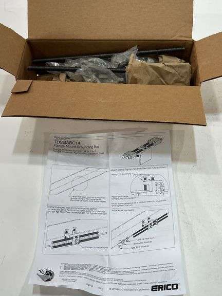 New Flange Mount Grounding Bus Kit - Black And Gold Auctions