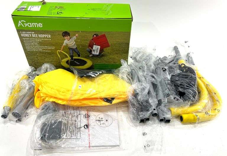 AGame 3’ LED Light-Up Honey Bee Hopper - Black And Gold Auctions