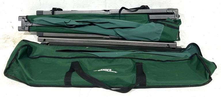 Gander Mountain Sleeping Cot - Black And Gold Auctions