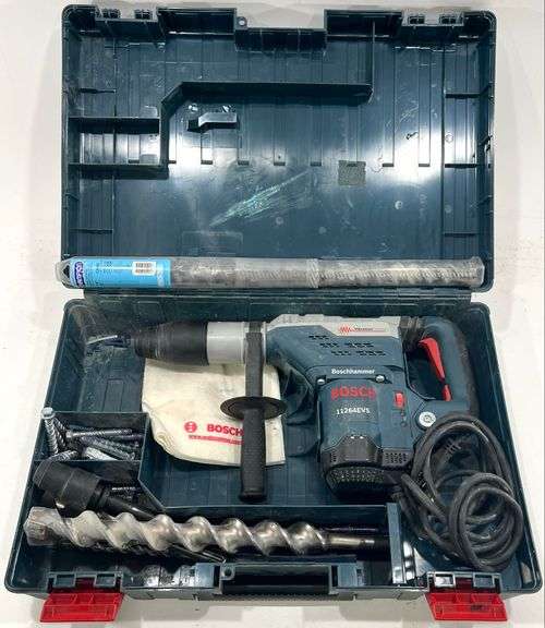 BOSCH 11264EVS Rotary Hammer - Black And Gold Auctions