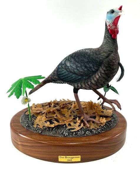 2005 Dan Brueggerman Wild Turkey - Black And Gold Auctions