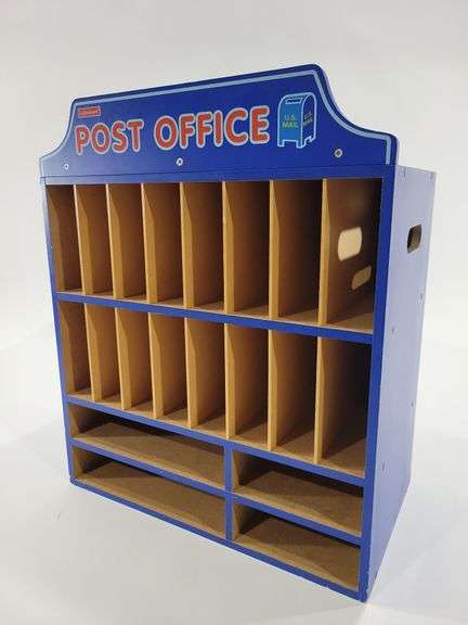 Kids Post Office Role Play Toy - Black And Gold Auctions