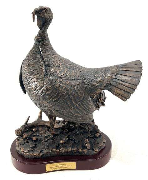 2017 NWTF “Oak Bridge Boss” Limited Edition Turkey of 1,725 - Black And ...