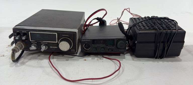 Vintage Sharp CB-800 23 Channel Radio Transceiver & More - Black And ...