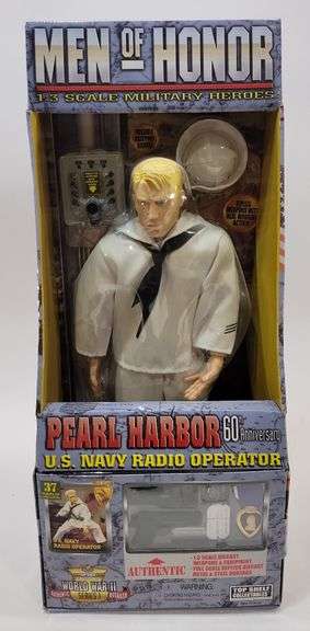 NIB 2001 Men of Honor Pearl Harbor U.S. Navy Radio Operator - Black And ...