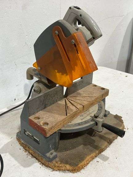 Rockwell 34-010 Chop Saw w/ Motorized Miter Box - Black And Gold Auctions