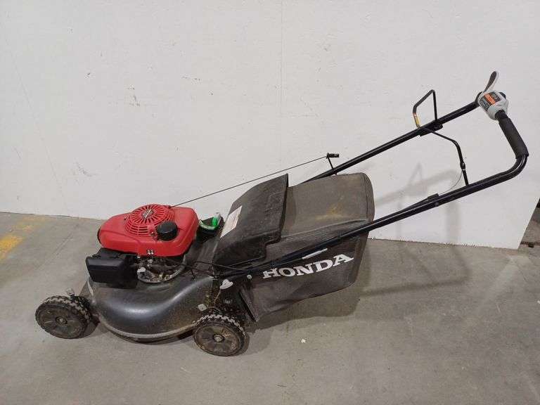 Honda Easy Start Push Lawn Mower - Black And Gold Auctions