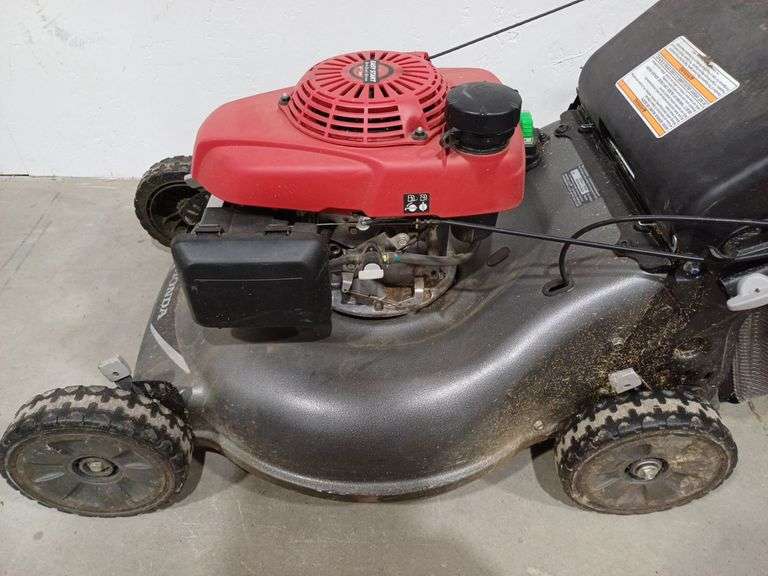 Honda Easy Start Push Lawn Mower - Black And Gold Auctions