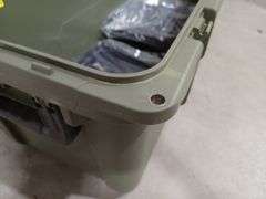 Magellan Outdoors 92L Waterproof Gear Box - Black And Gold Auctions