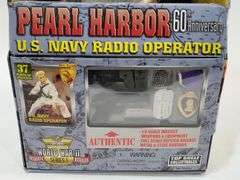 NIB 2001 Men of Honor Pearl Harbor U.S. Navy Radio Operator - Black And ...