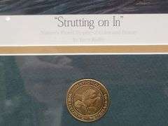 2004 Framed & Signed Terry Redlin "Strutting On In" 583/3500 National ...