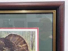 1992 Framed & Signed Terry Hoyt "Spring Duet" 196/370 Print - Black And ...