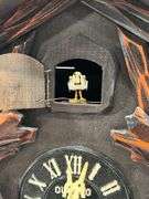 Vintage MIKEN Cuckoo Clock - Black And Gold Auctions