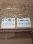 (6) Boxes 3/4” Carflex Omni Gray Straight Liquid Tight Fittings - Black ...