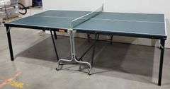 Stiga Folding Ping Pong Table Model: T8640 - Black And Gold Auctions