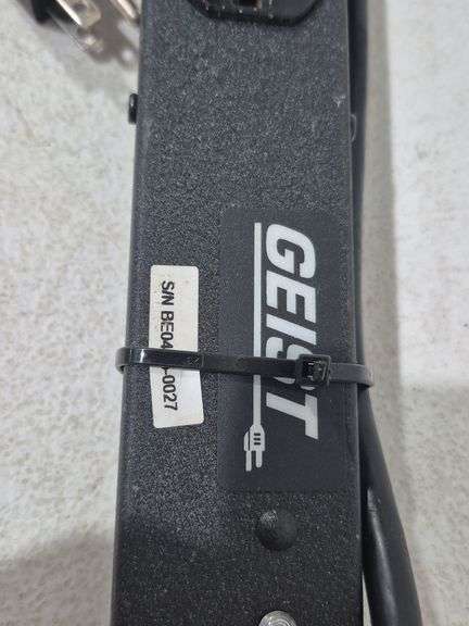Geist 48" Power Strip - Black And Gold Auctions