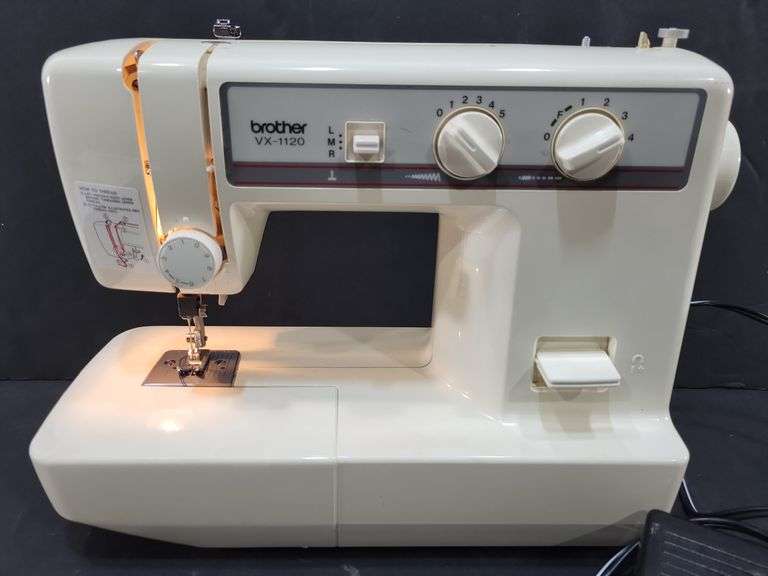 Brother VX-1120 Sewing Machine - Black And Gold Auctions
