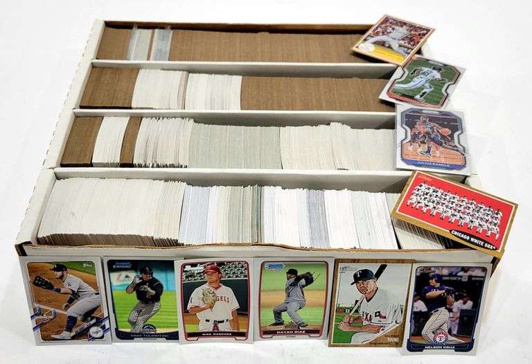 Large Collection of Sports Cards: Baseball, Basketball & More - Black ...