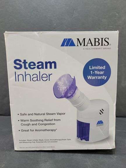 Steam Inhaler - Black And Gold Auctions