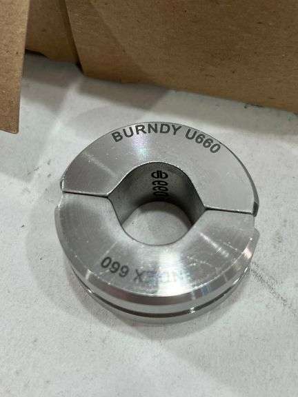 (5) New BURNDY U660 Steel Radial Butting Twin U Die & 7/16” x 1” DOC ...