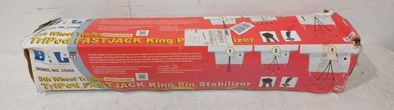 5th Wheel Trailer TriPod Fastjack King Pin Stabilizer - Black And Gold ...