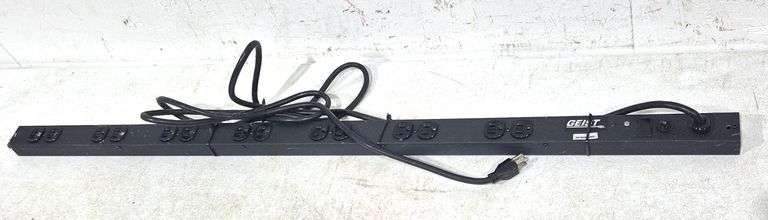 Geist 48" Power Strip - Black And Gold Auctions
