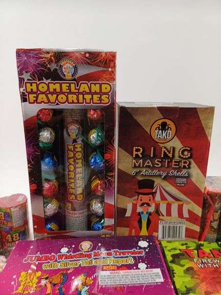 Fireworks Assortment! - Black And Gold Auctions