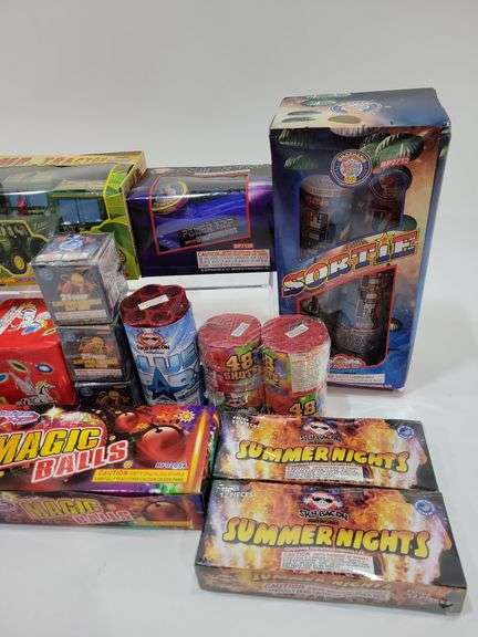 Fireworks Assortment! - Black And Gold Auctions