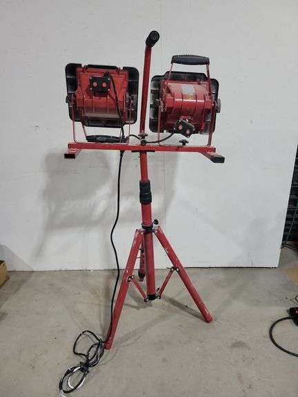 Portable Work Light - Black And Gold Auctions