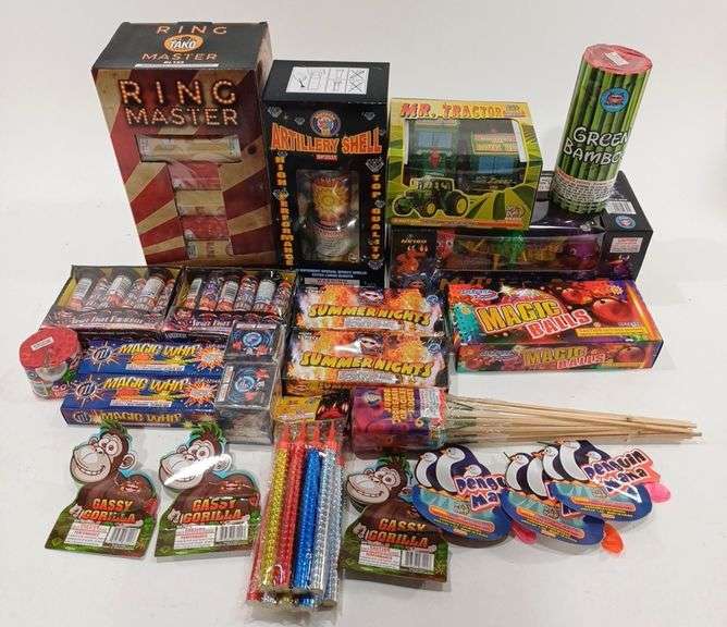 Fireworks Assortment! - Black And Gold Auctions