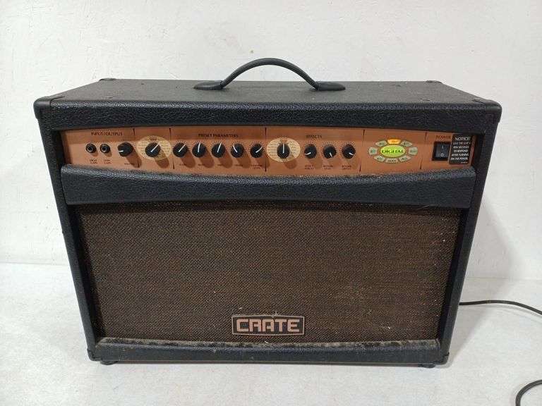 Crate DX212 Combo Guitar Amplifier - Black And Gold Auctions