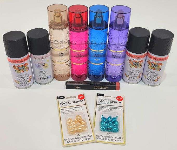 Self Care Lot: Bath & Body Works Perfume, Body Spray, Lip Pencil ...