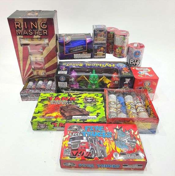 Fireworks Assortment! - Black And Gold Auctions