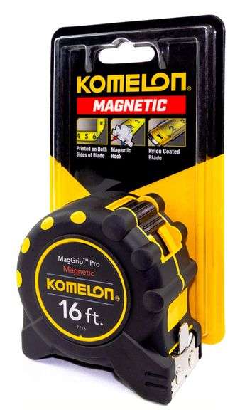 (3) New KOMELON Magnetic Measuring Tape - Black And Gold Auctions