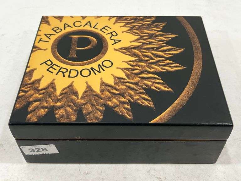 Tabacalera Cigar Box Full of Mixed Cigars - Black And Gold Auctions
