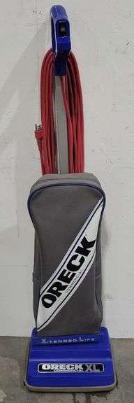 Oreck Commercial XL Upright Vacuum Cleaner W/Extra Bags - Black And ...