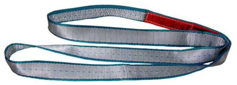 (2) New LiftAll 4 Inch x 8’ 2 Ply Polyester Endless Web Slings - Black ...