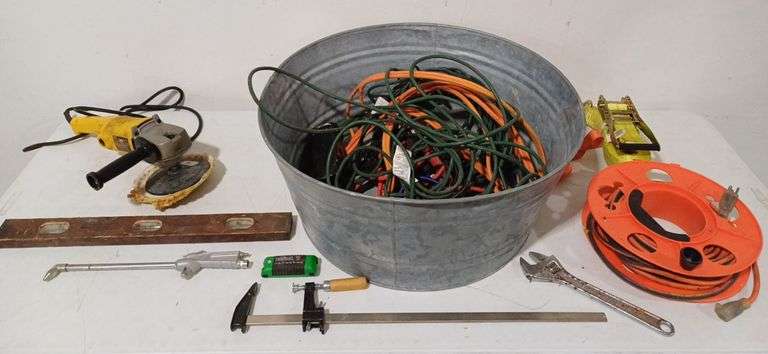 DeWalt Angle Polisher, Ratchet Straps, Welding Torch, Clamp & More ...