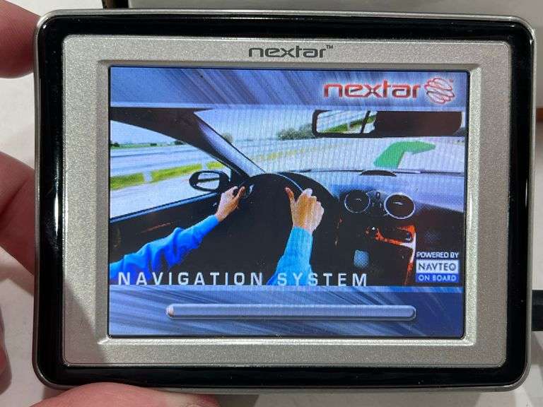 NEXTAR 3.5” Color Touchscreen Satellite Navigation - Black And Gold ...