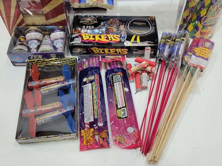 Fireworks Assortment! - Black And Gold Auctions