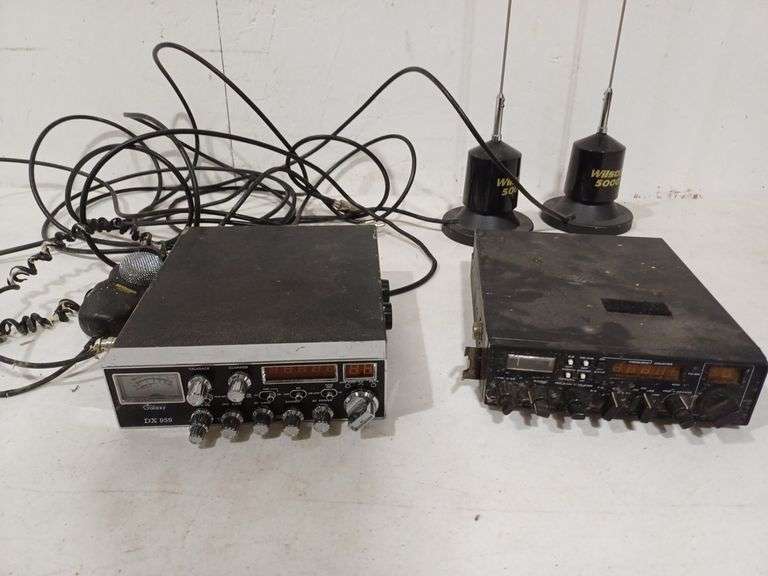 Galaxy DX959 CB Radio , Mirage 88 CB Radio, & (2) Wilson 5000 Radio ...