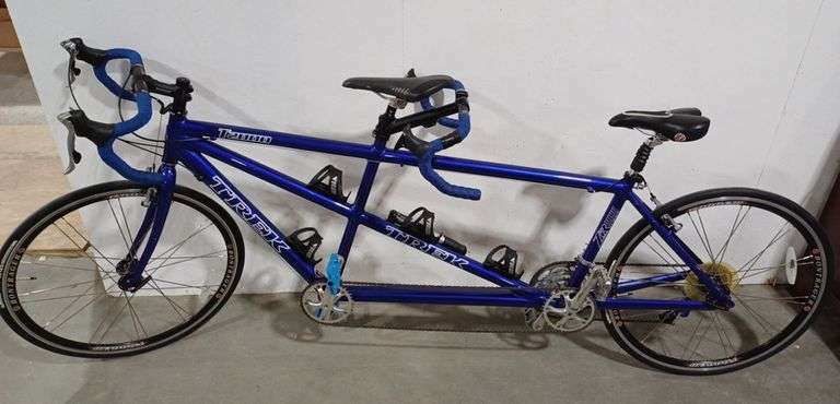 Trek Tandem T2000 Bicycle - Black And Gold Auctions