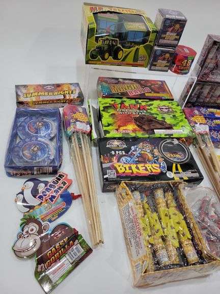 Fireworks Assortment! - Black And Gold Auctions