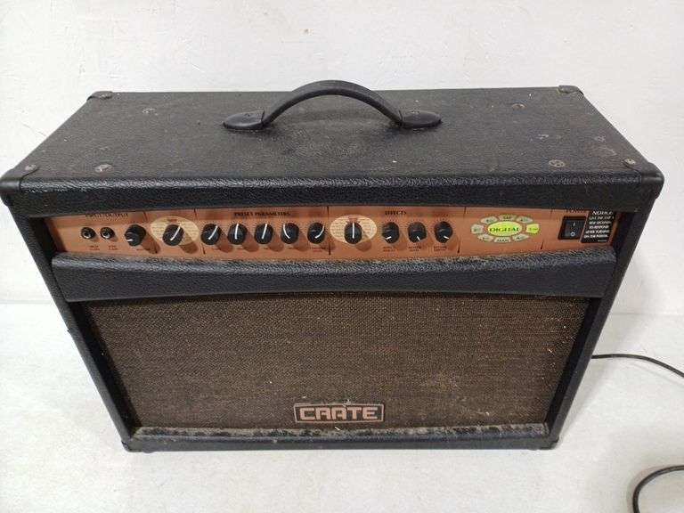 Crate DX212 Combo Guitar Amplifier - Black And Gold Auctions
